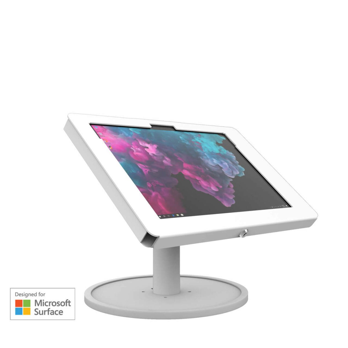 Elevate II Countertop Kiosk for Surface Pro 8 (White) - Surface Pro 8 ...